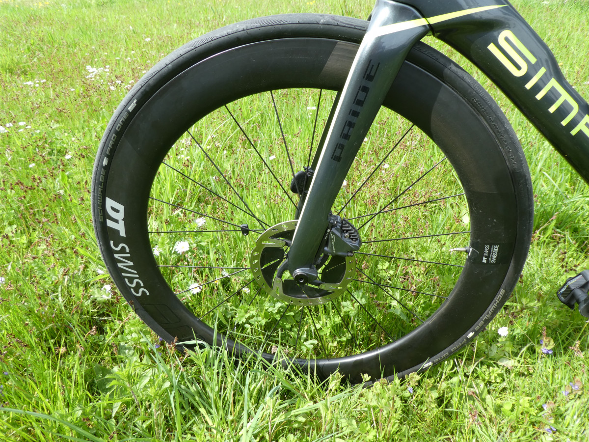 Simplon Pride Disc Ultegra DI2 Aero Rad Gr. 58 Carbon Matt Black/Yellow ...