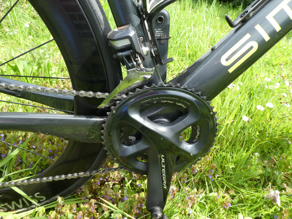 Simplon Pride Disc Ultegra DI2 Aero Rad Gr. 58 Carbon Matt Black/Yellow ...