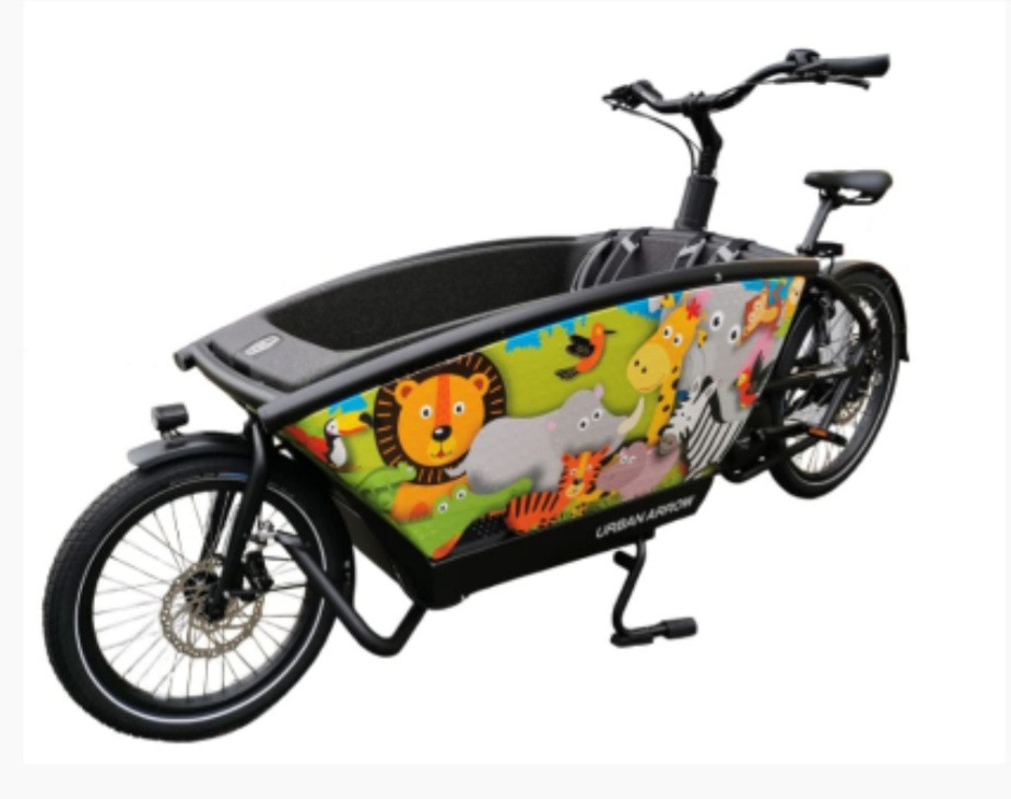 Elektrisches Lastenrad urban arrow active family line plis auf ...